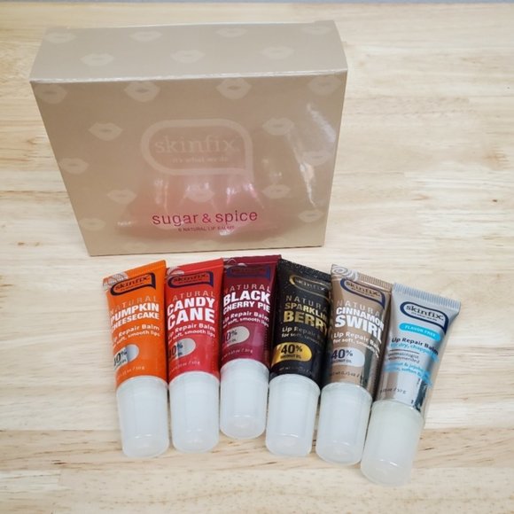 Skinfix | Makeup | Skinfix Smoochable 6 Lip Repair Balm Set | Poshmark